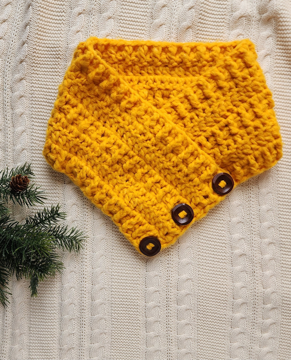 Ready to Ship - Button Cowl – Busy Hook Happy Heart